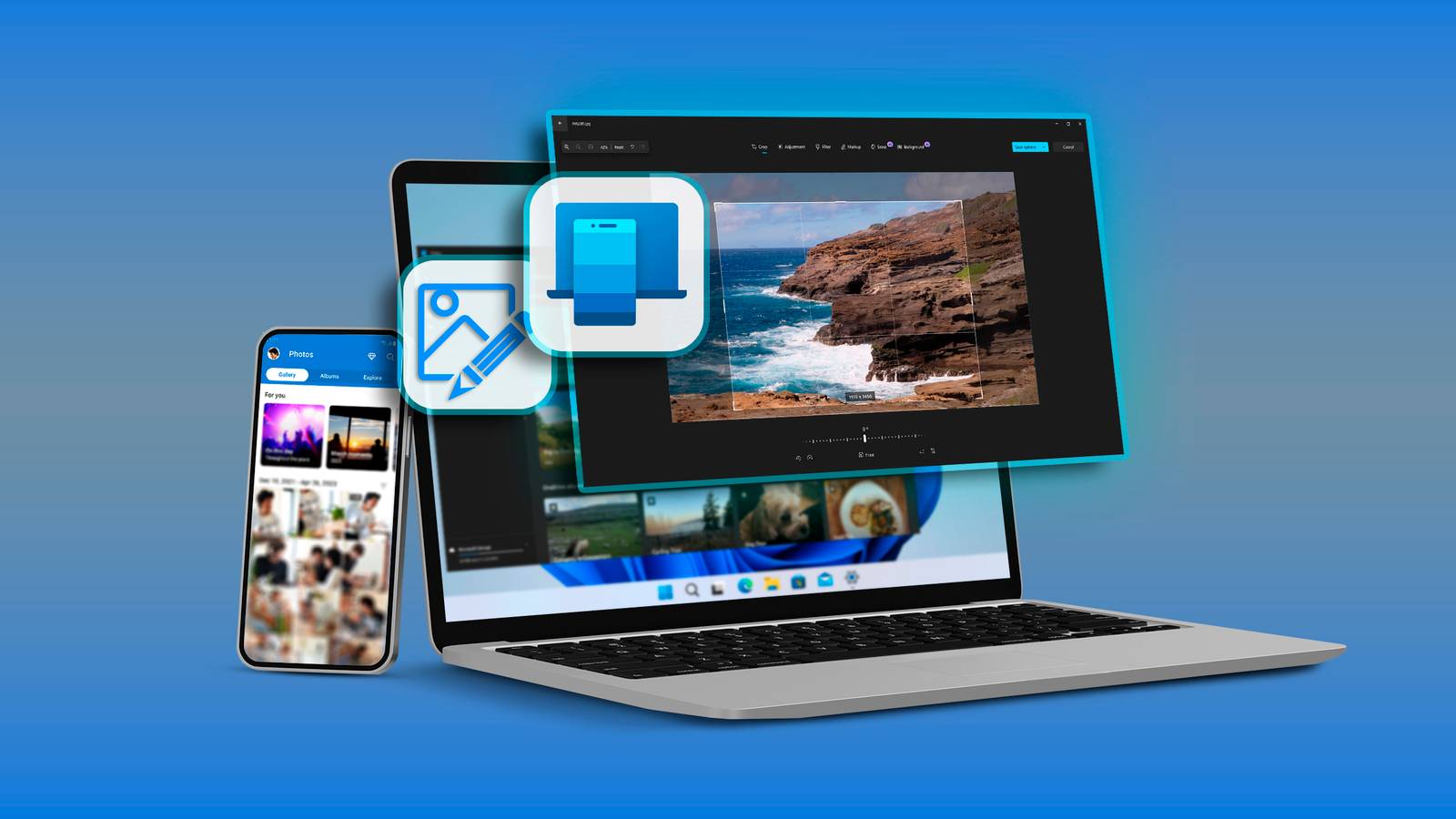 You Can Instantly Transfer and Edit Your Android Photos on Windows 11 ...