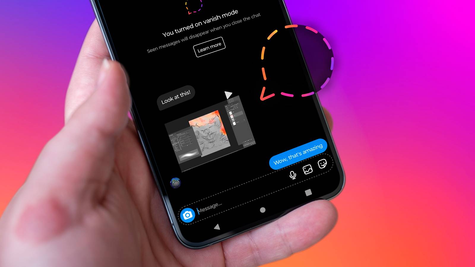 How to Turn Off Vanish Mode on Instagram