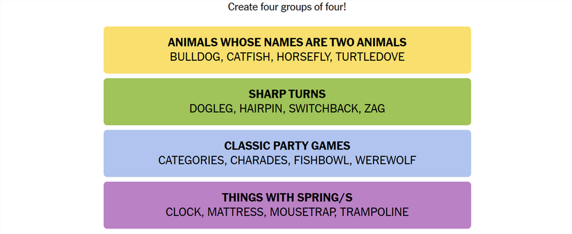 Today's NYT Connections Hints and Answer for May 18 (#342)