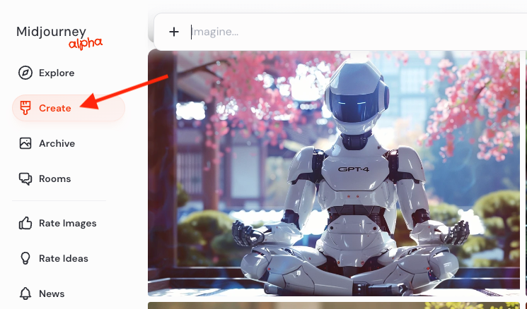 Midjourney Now Has Web Interface, Here's How to Use It