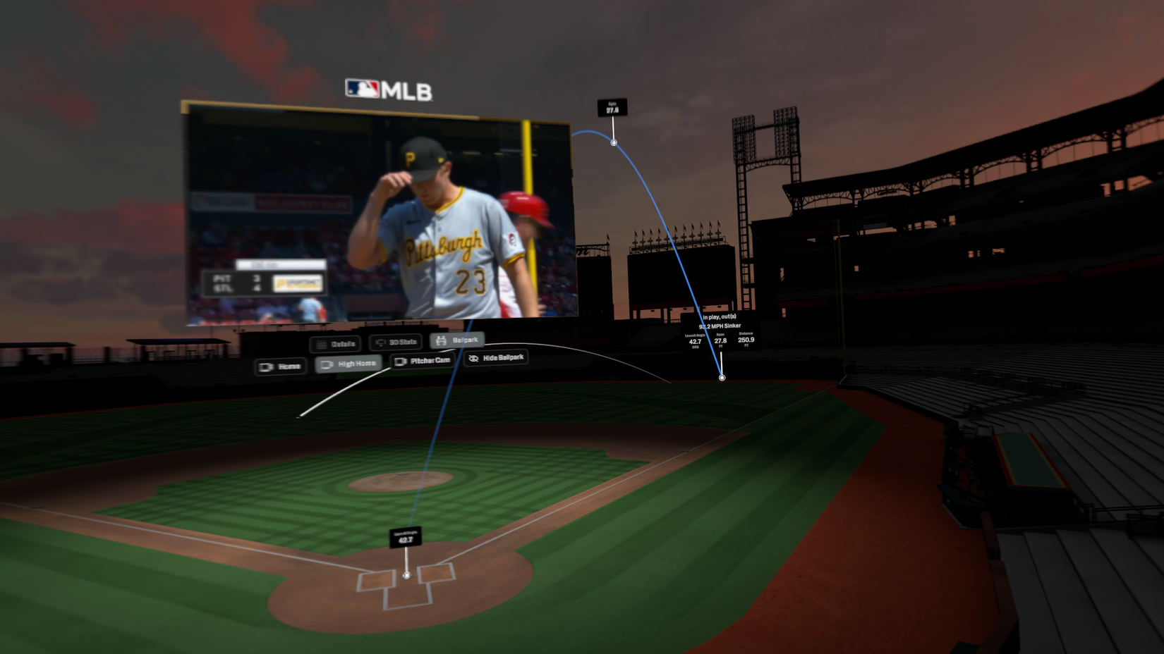 The MLB App on Vision Pro Is My Favorite Way to Watch Baseball