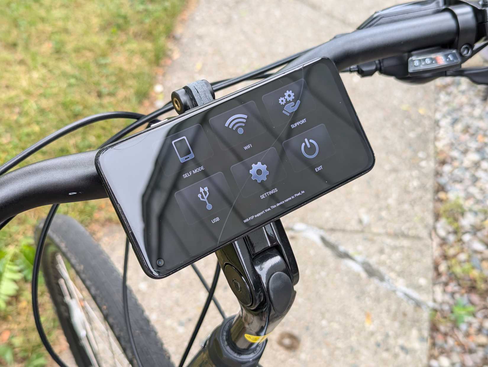 I Made an Android Auto Display for My Bike (To Keep My Phone Safe)