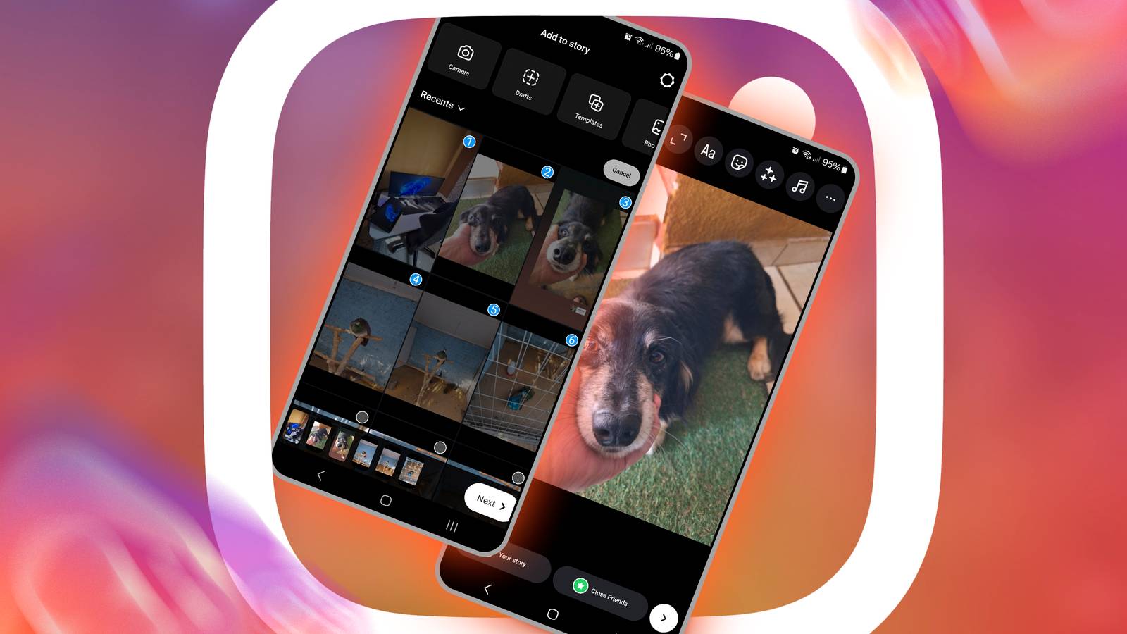 How to Add Multiple Photos to Instagram Story