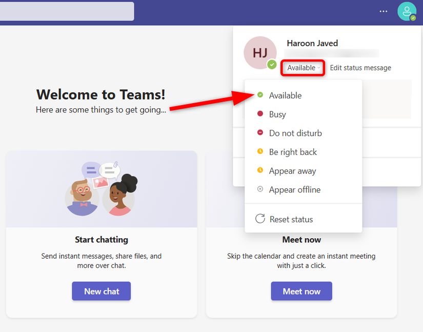 How to Stop Microsoft Teams From Showing You as Away