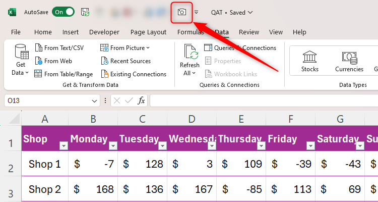 If You Don't Use Excel's Hidden Camera Tool, You're Missing a Trick