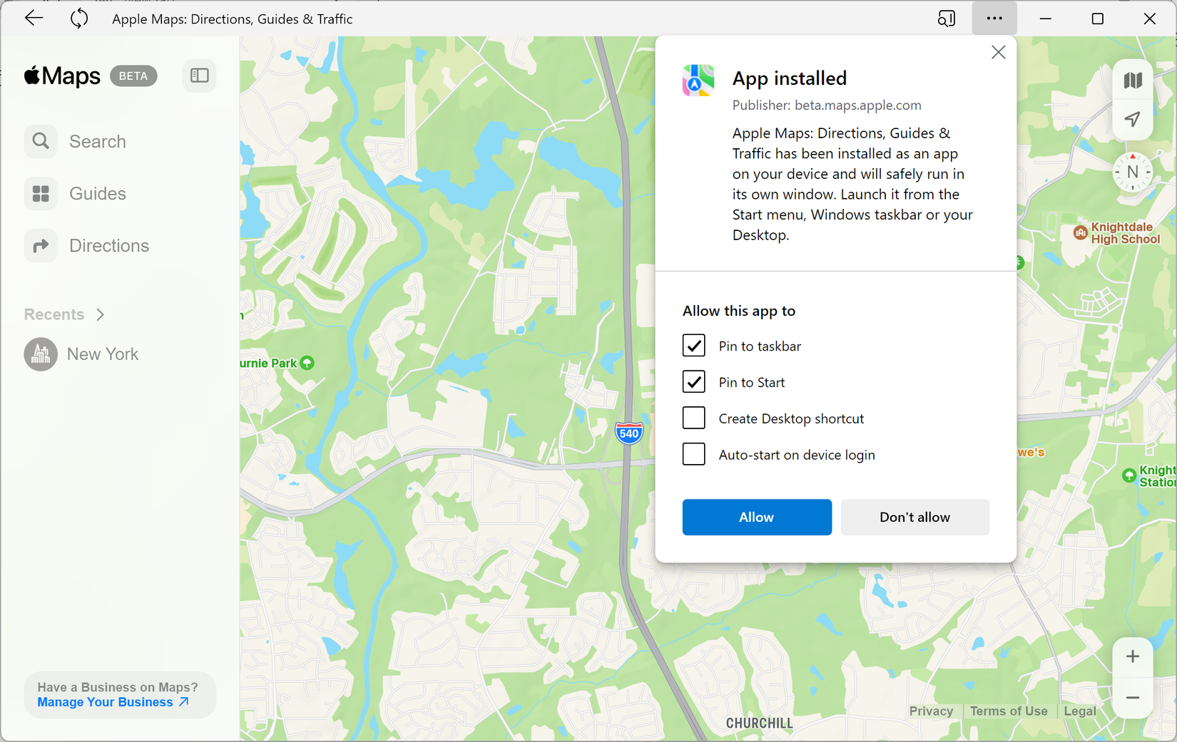 How to Install Apple Maps on Windows