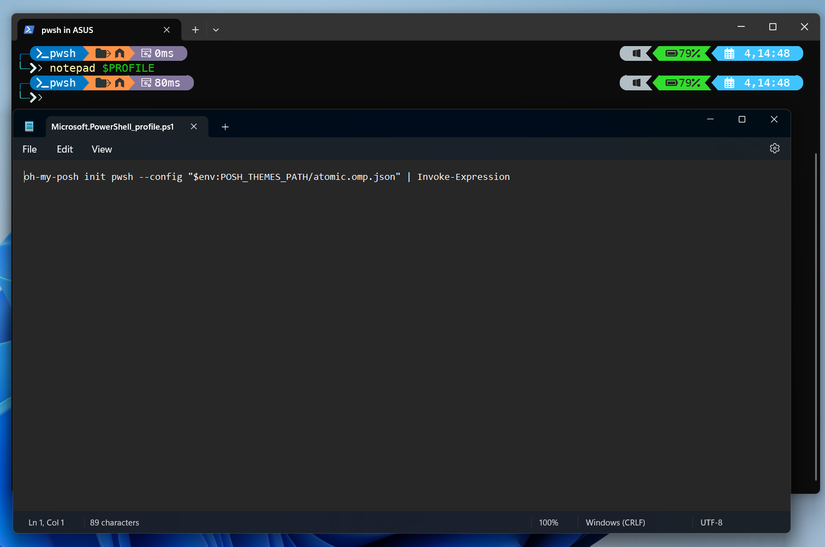 The Windows Terminal Looks Dull, so I Made It Look Cool