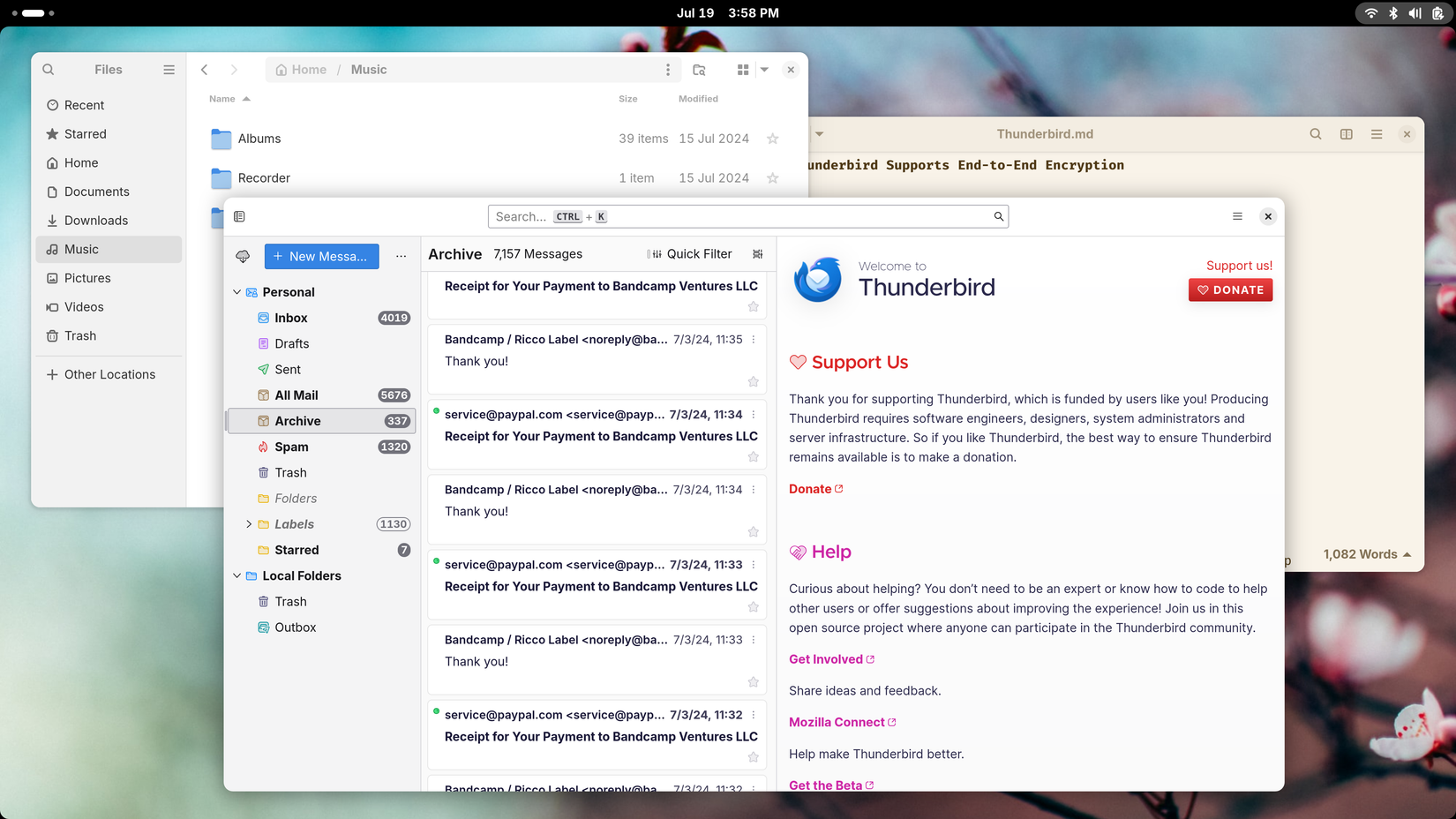 Thunderbird Is My Favorite Linux Email App Again, Here's Why