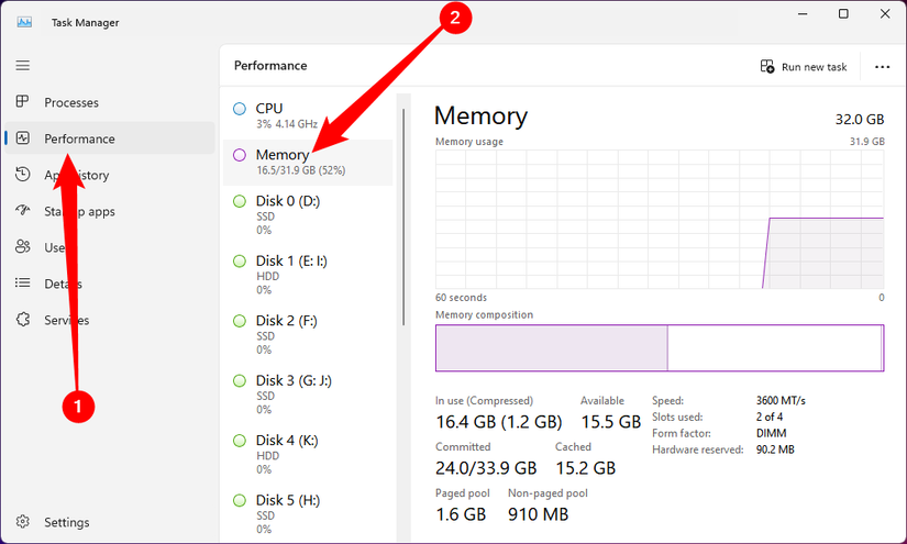 How to Check Your RAM Amount, Type, and Speed on Windows 11
