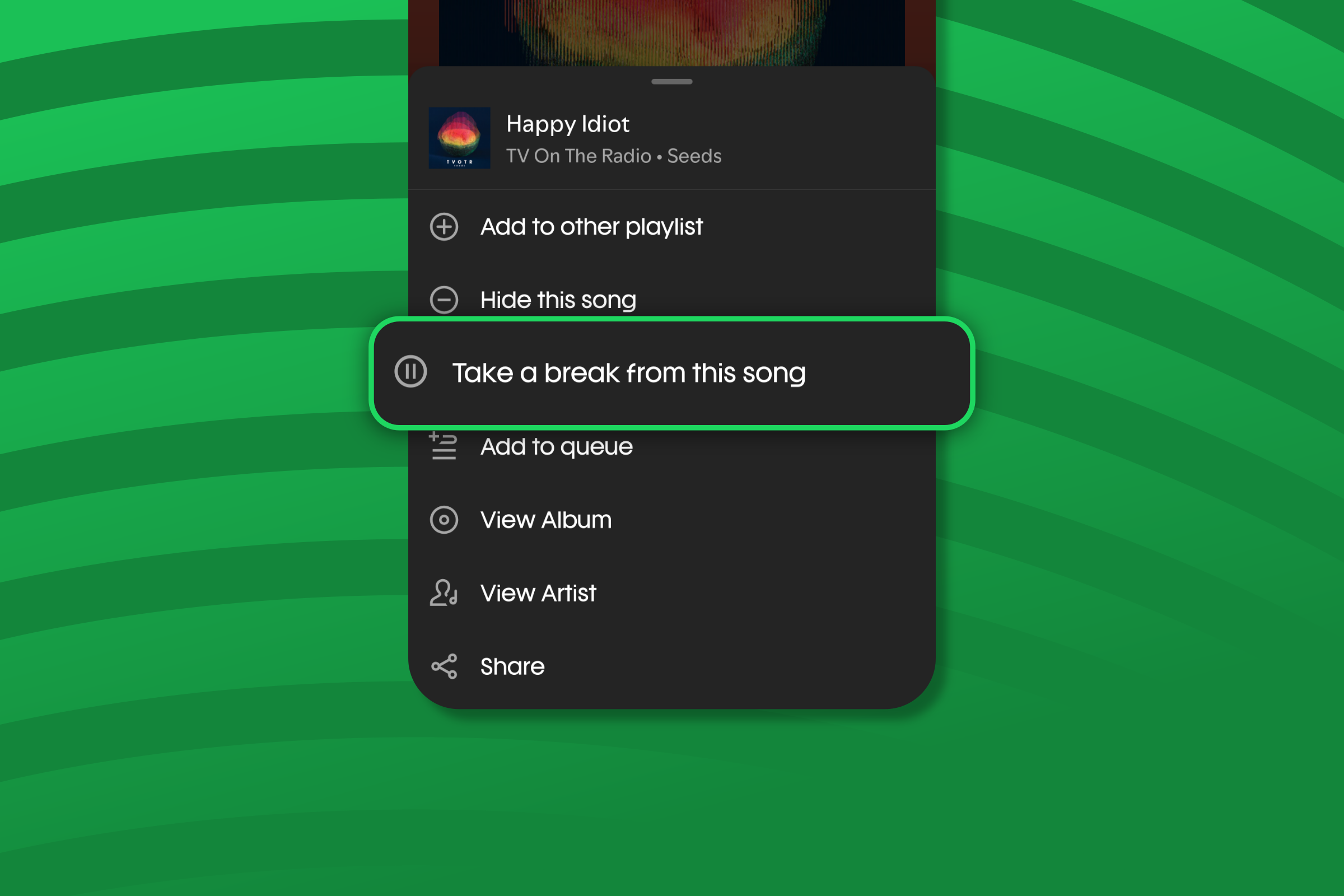 Spotify, I Am Begging You to Let Me Take a Break From Songs