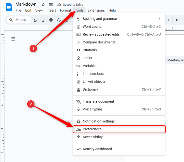 Google Docs Can Now Import and Export Markdown