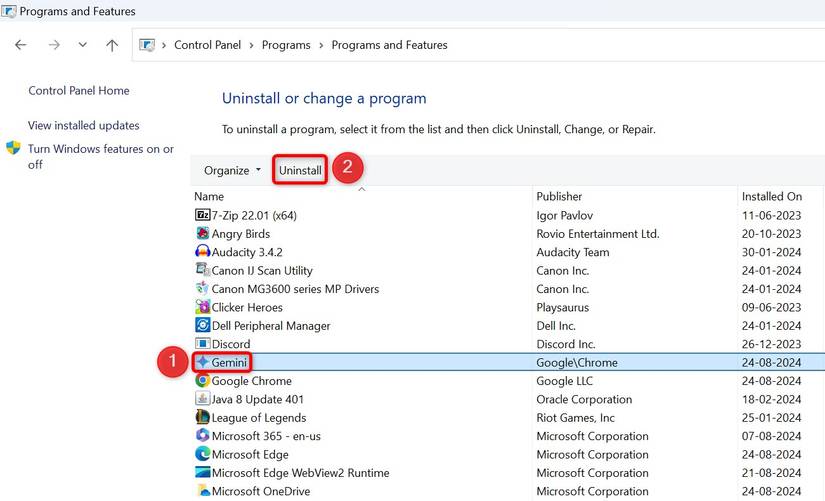 How to Run Google Gemini as a Windows 11 or 10 App