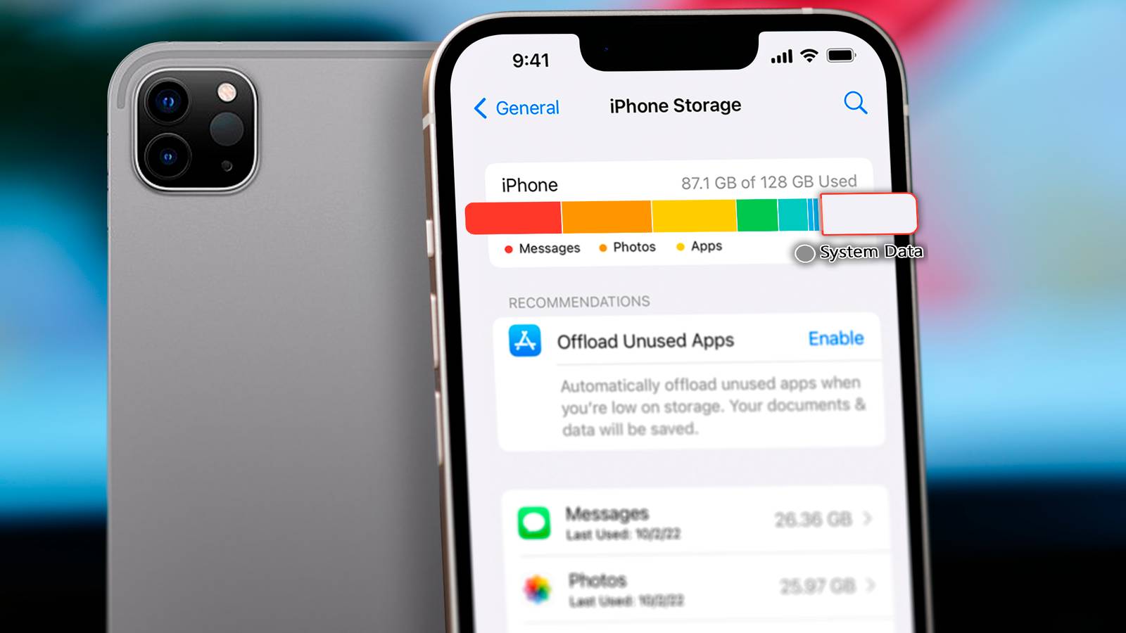 What Is "System Data" Storage on an iPhone or iPad?
