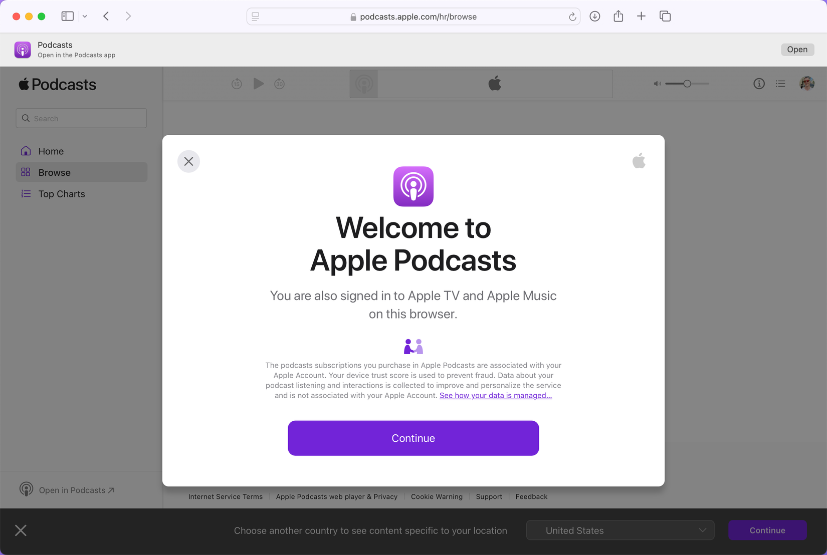 Apple Podcasts Now Has a Web App