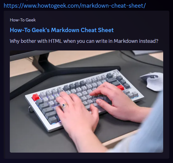 How to Use Markdown to Embed Links in Discord
