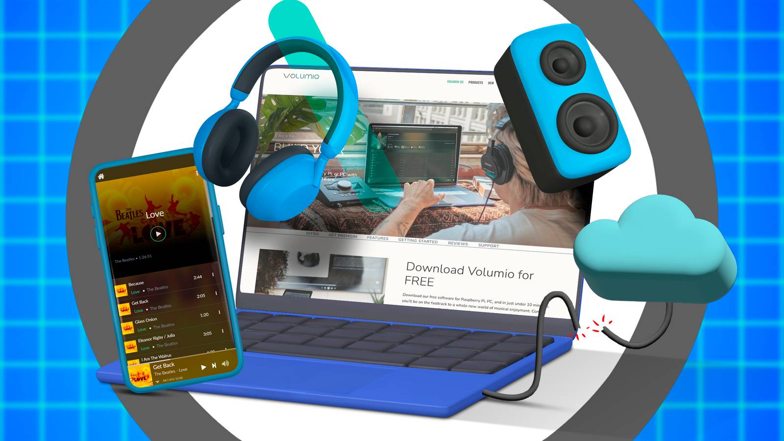 Free Your Music from the Cloud with Volumio Pi