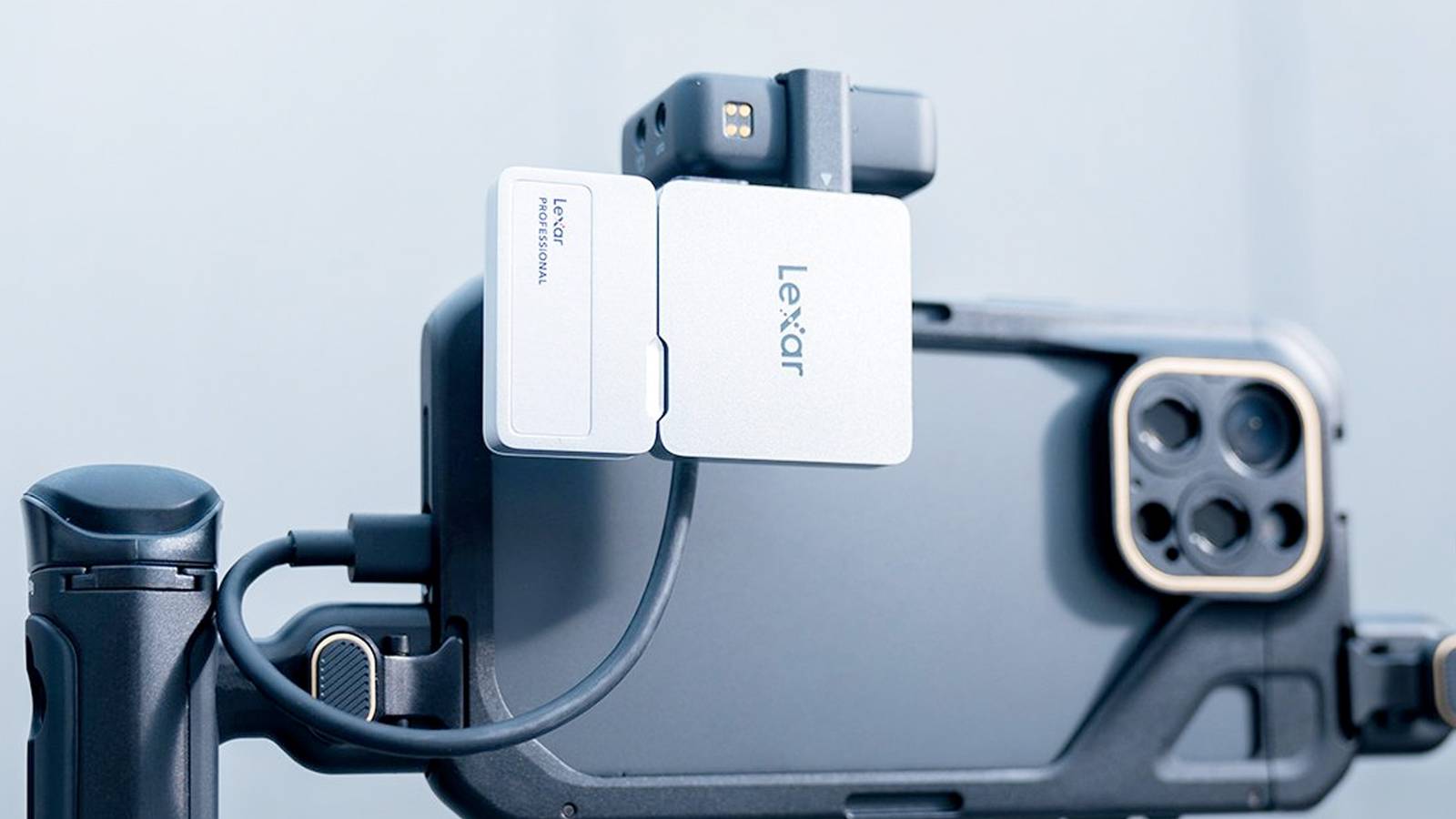 Lexar’s New Portable SSD Is for Your iPhone’s Camera