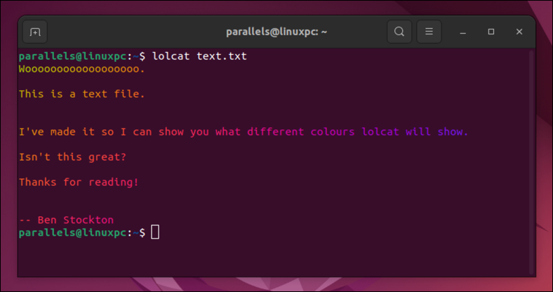 Get Creative in the Linux Terminal With These 9 Artsy Commands