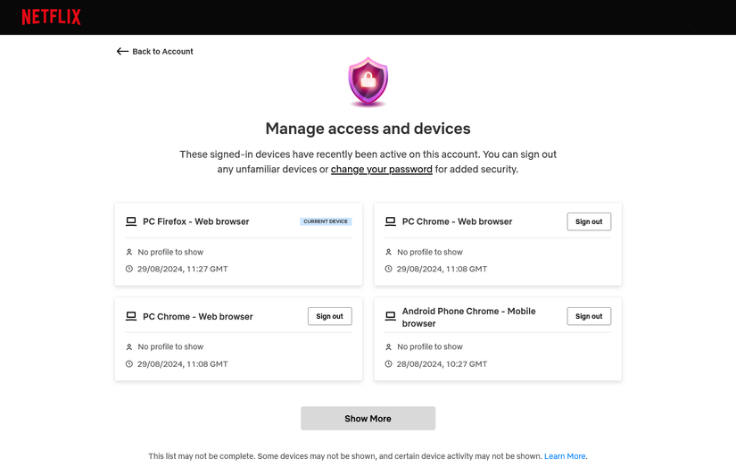 Use These 6 Tips to Protect Your Netflix Account