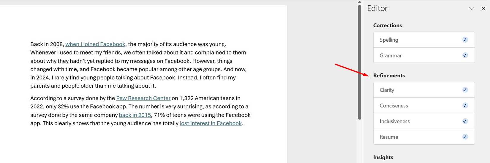How I Use Microsoft Editor to Improve My Writing