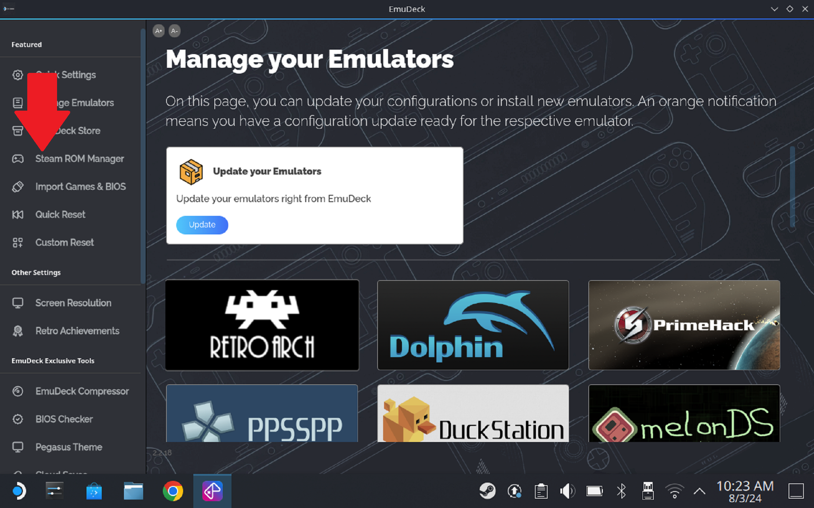 How to Add Emulated Games to Your Steam Deck Library With EmuDeck