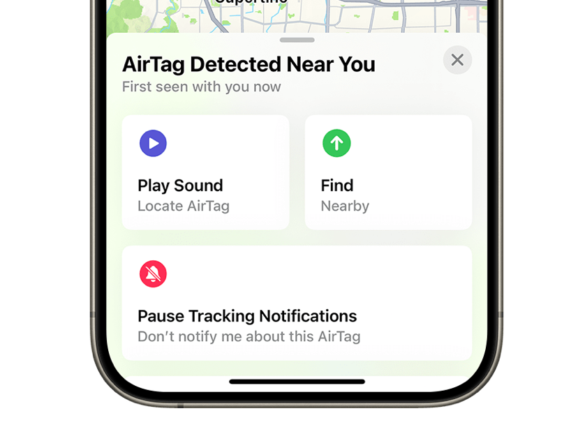 What to Do When You See "AirTag Found Moving With You"