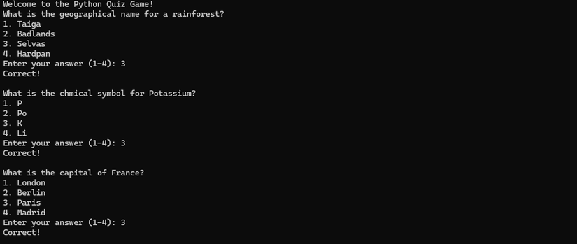Python Programming for Beginners: Let's Build a Simple Quiz App