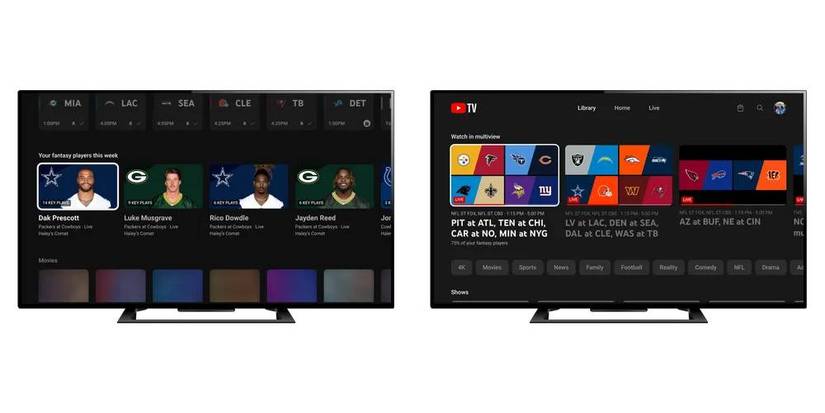 YouTube Updates Multiview for NFL Sunday Ticket Subscribers