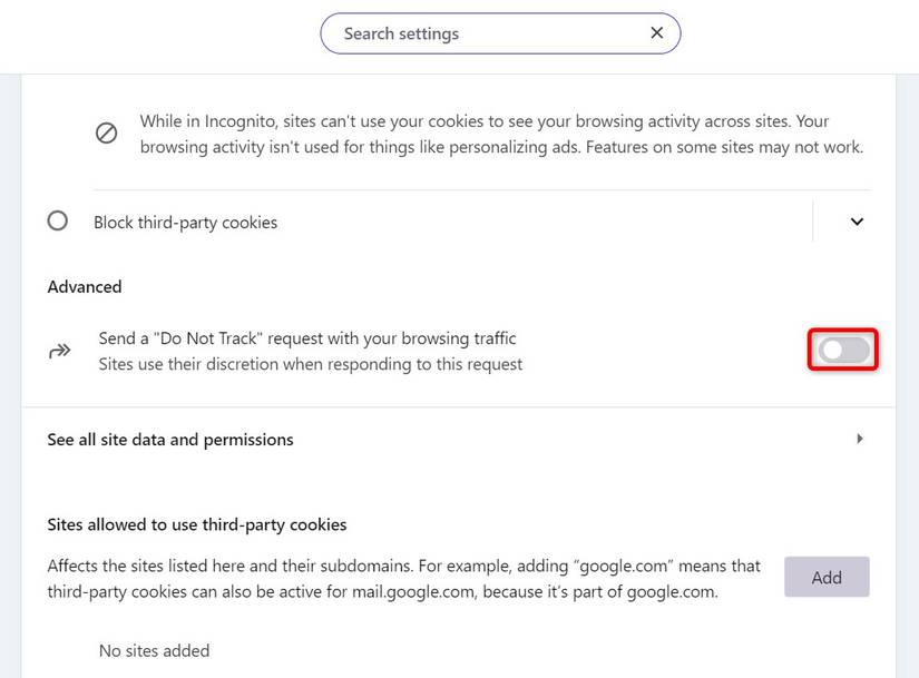 How to Enable Do Not Track in Any Web Browser