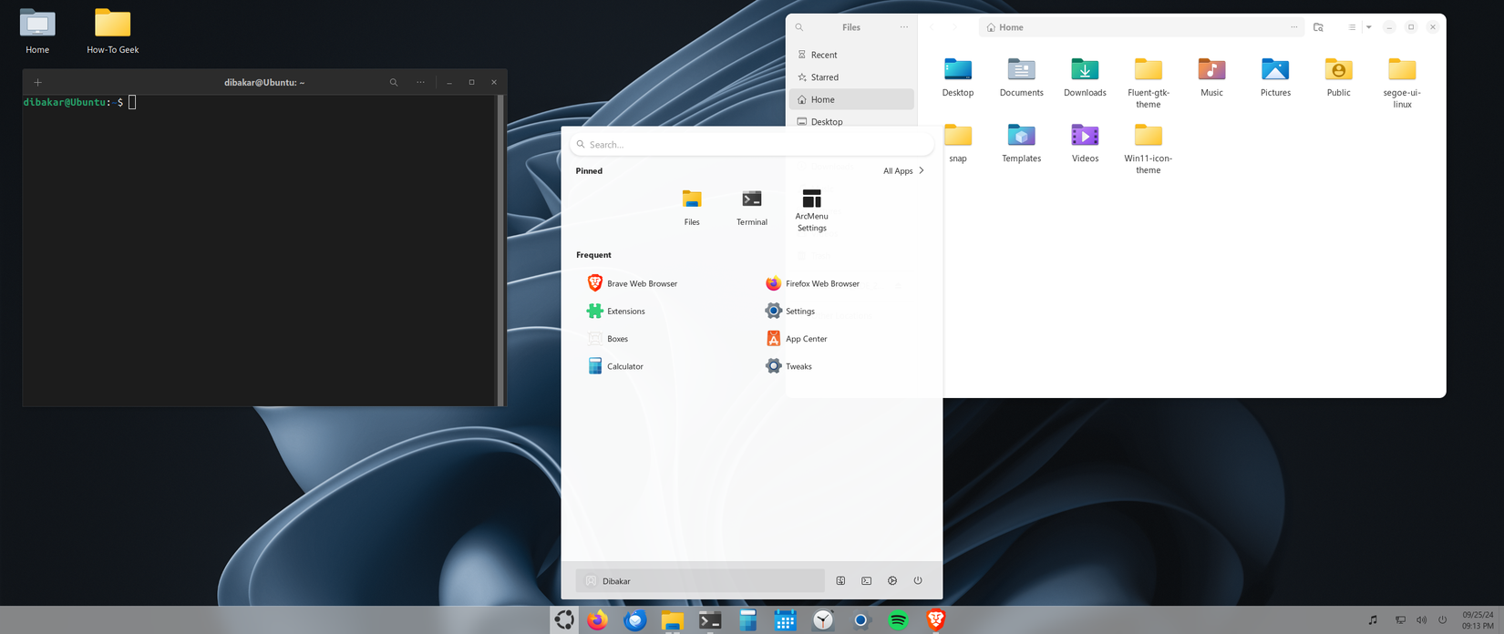 How to Make Ubuntu Look Like Windows 11