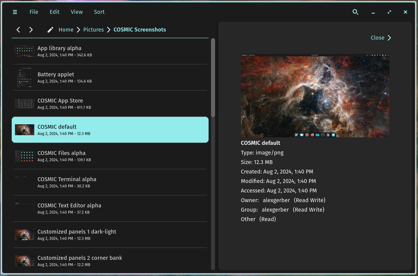 The Shiny New COSMIC Linux Desktop Environment Gets Its First Update