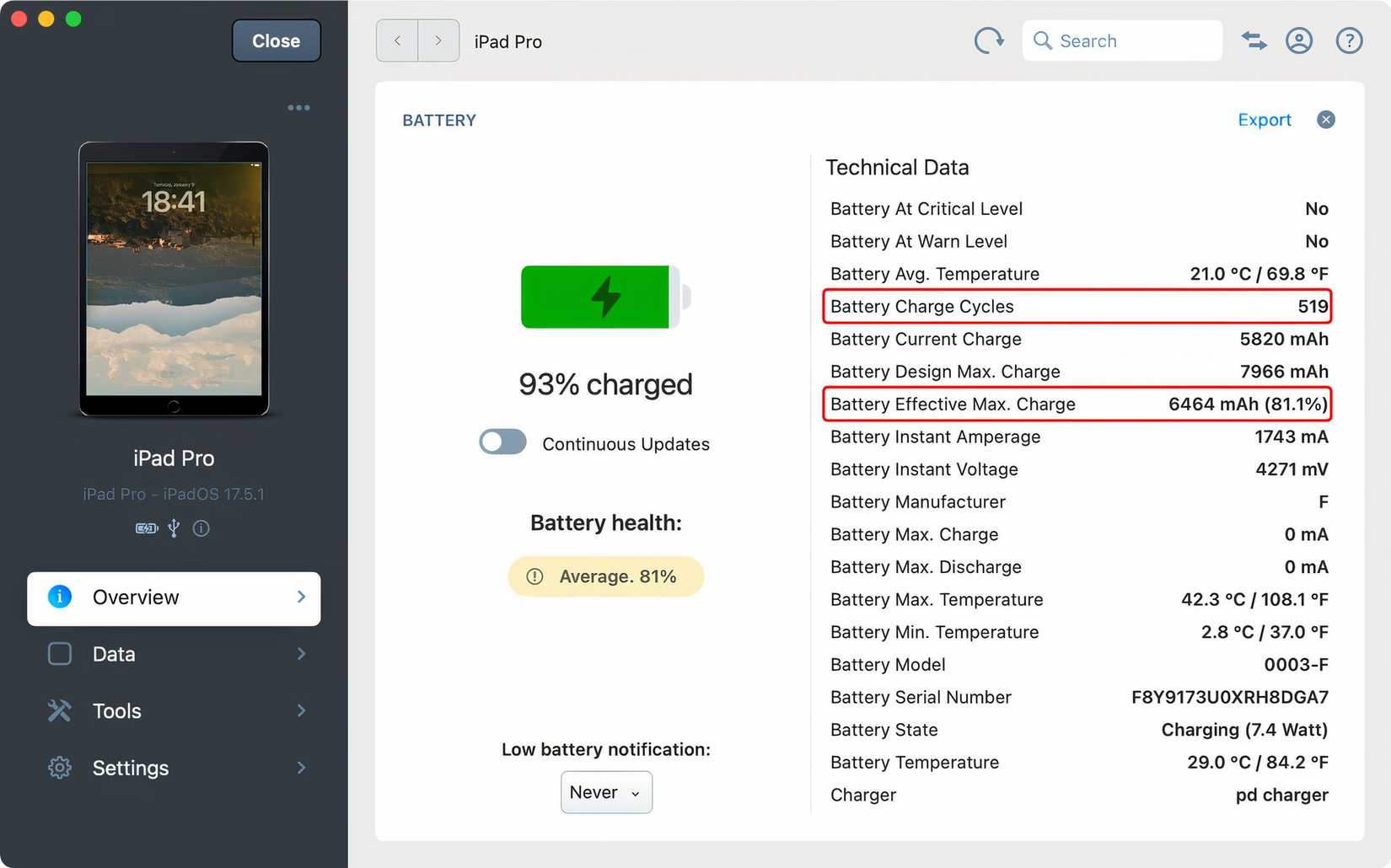 How to Check iPad Battery Health