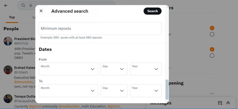 How to Search for Tweets from a Specific Date or Time Period