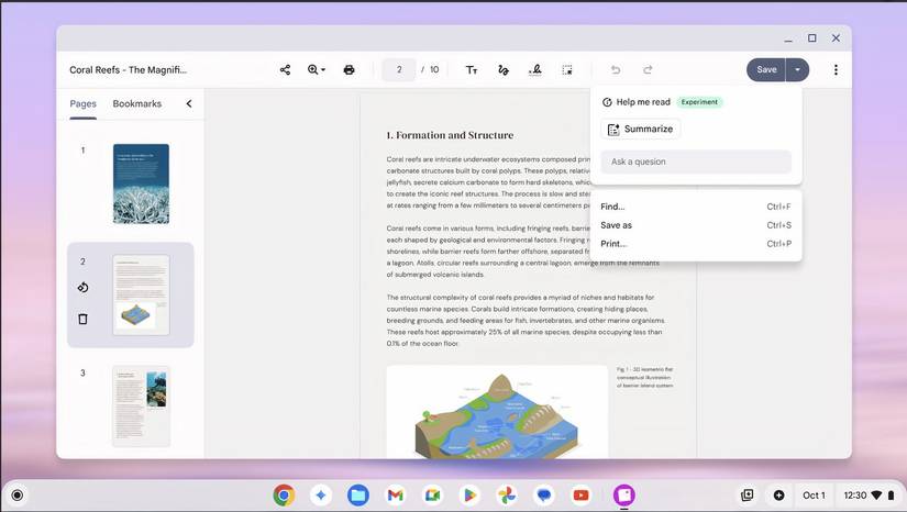 Google Is Bringing ‘Help Me Read’ to Chromebook Plus Laptops