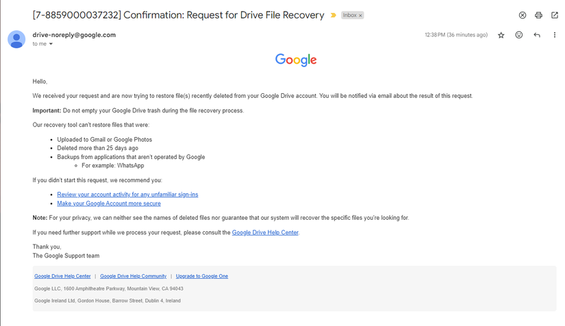 How To Recover Deleted Files in Google Drive