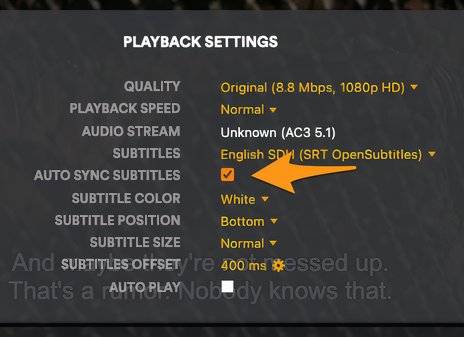 Plex Will Now Fix Your Out-Of-Sync Subtitles