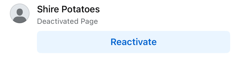 How to Deactivate (Hide) or Delete a Facebook Page