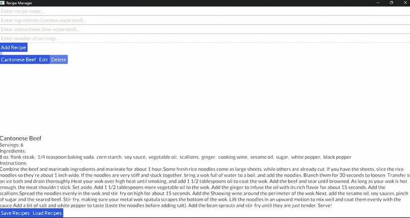 Rust Programming for Beginners: Building a Recipe Manager App