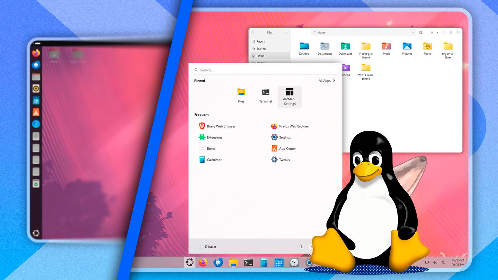 How to Make Ubuntu Look Like Windows 11