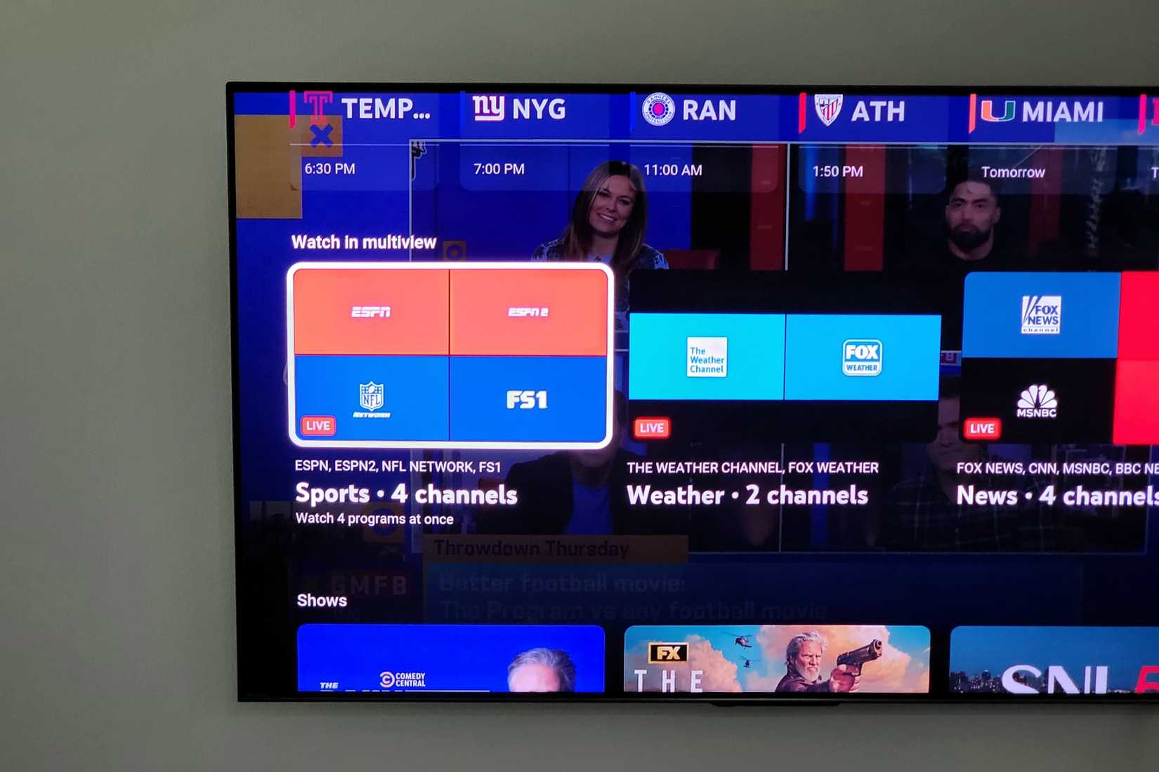 YouTube TV’s Multiview Is (Almost) Perfect for Sports Fans