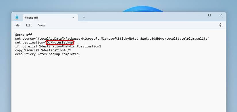 How to Back Up Sticky Notes on Windows 11
