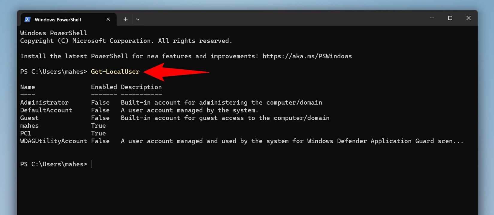 How to View All User Accounts on Windows 11