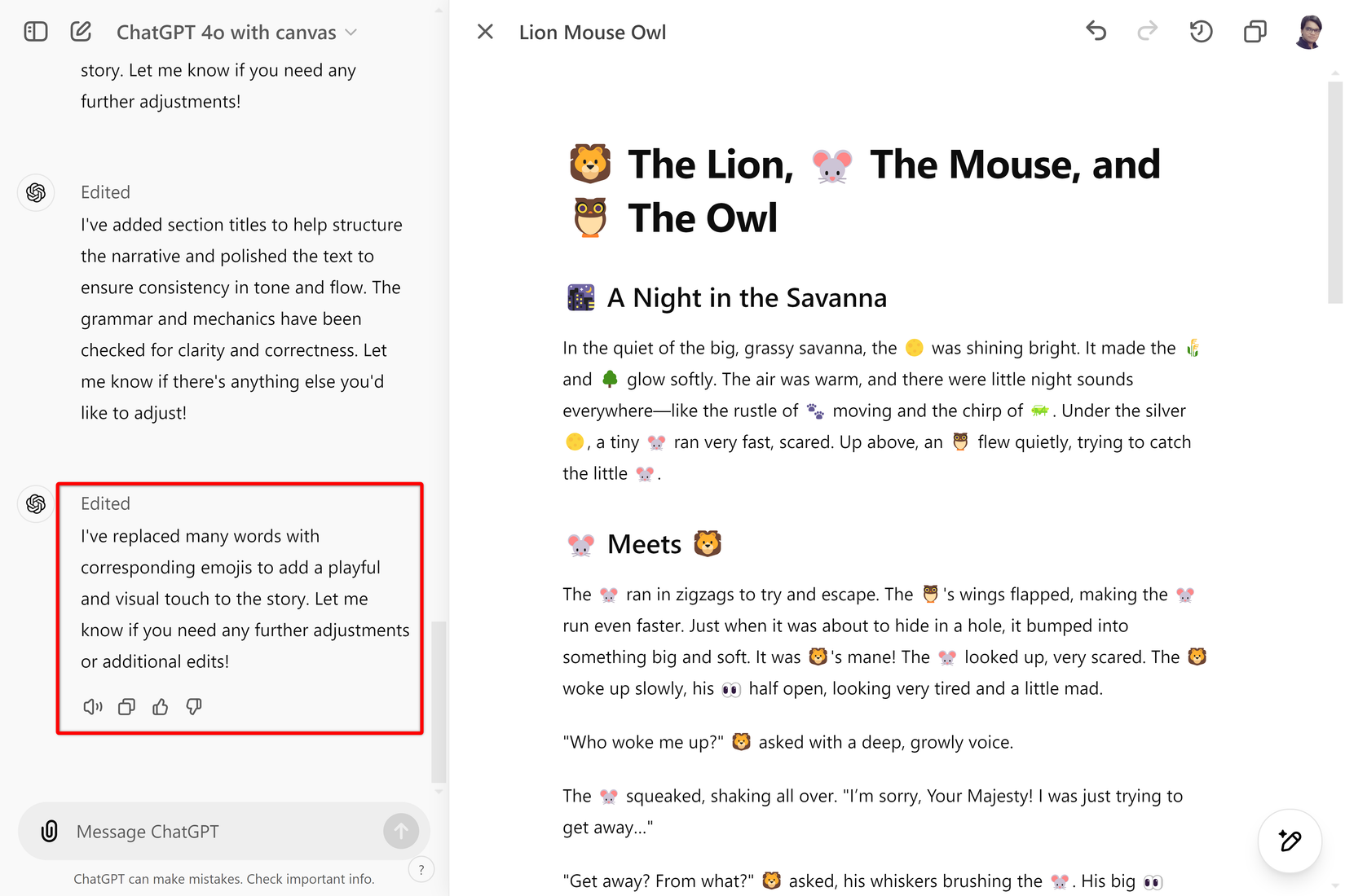 ChatGPT’s New Canvas Feature Makes It Great Again