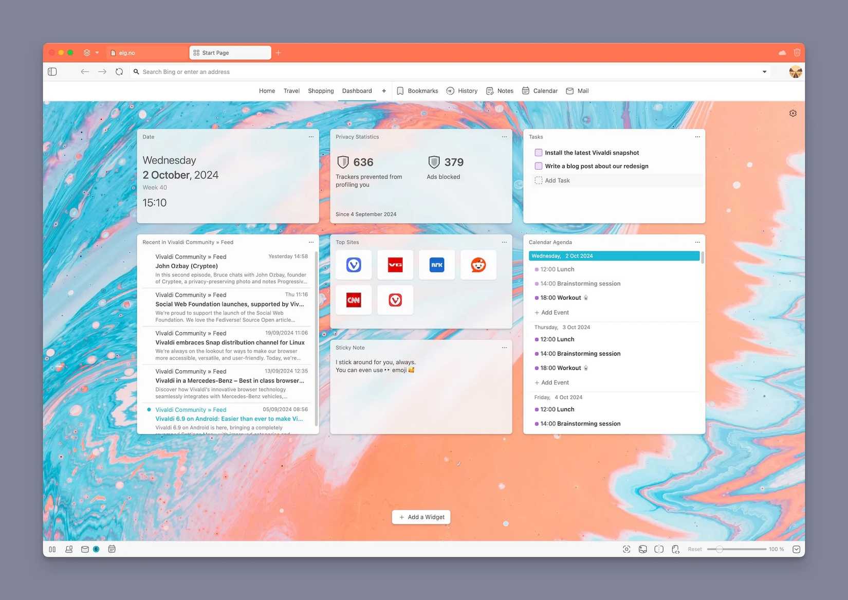 Vivaldi's Redesign is Now Available for Everyone