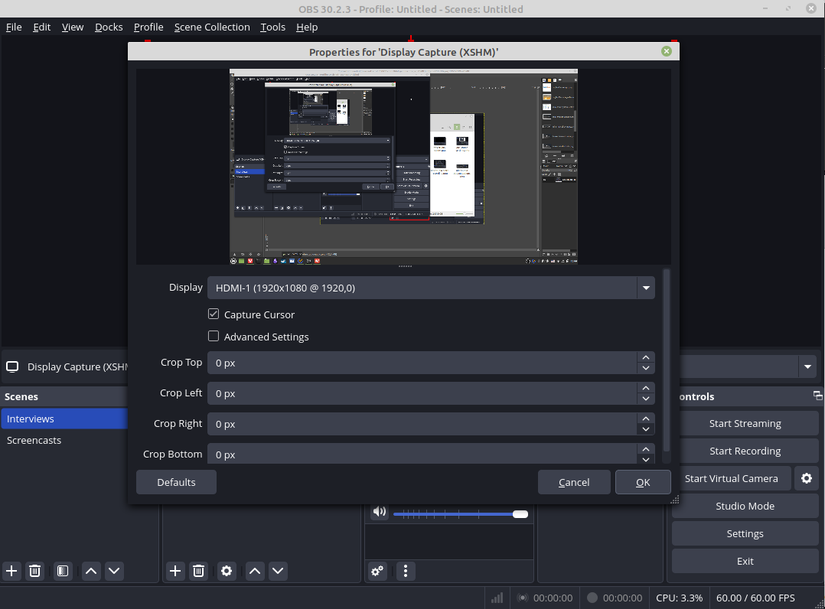 How to Capture Your Screen in Linux with OBS Studio