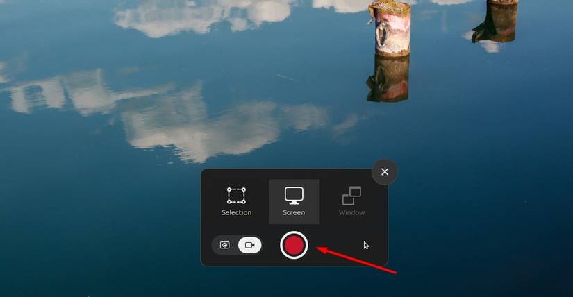 how to record camera screen