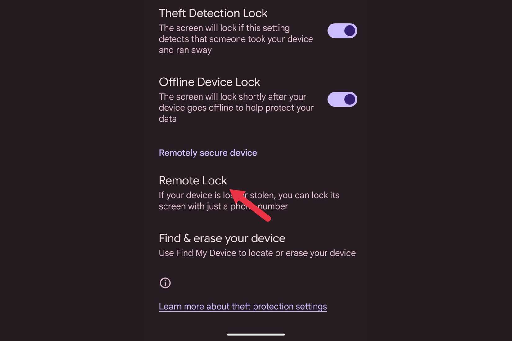 How to Turn On Android's Theft Protection Feature
