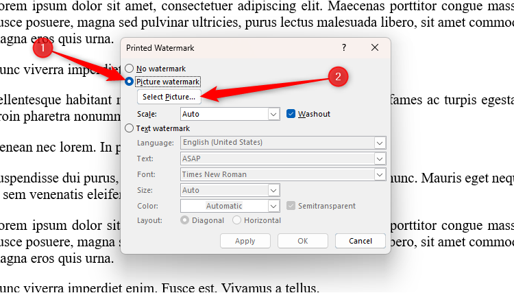 How to Use Watermarks in a Microsoft Word Document