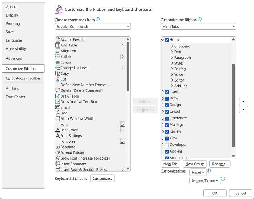 How I Customized The Microsoft Word Toolbar For Ultimate Productivity