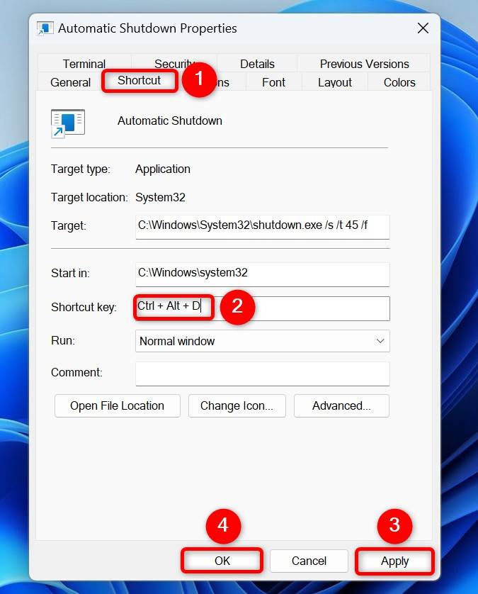 How to Schedule Automatic Shutdown on Windows 11